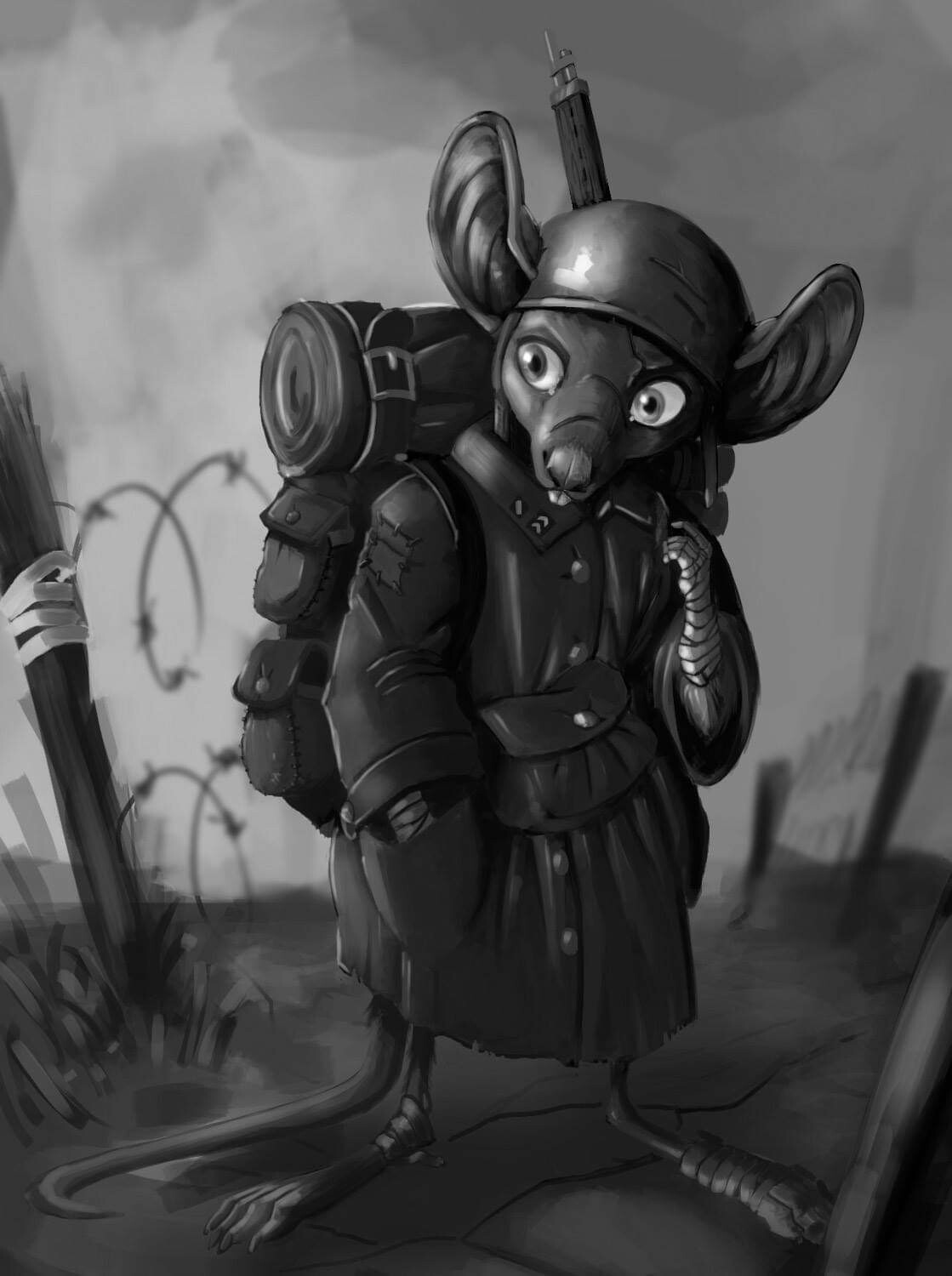 ArtStation - Mouse Soldier