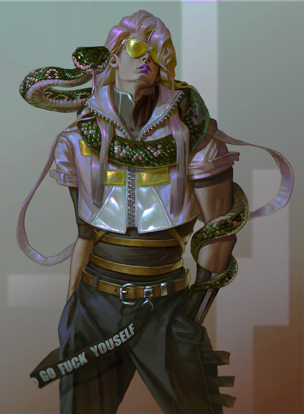 ArtStation - snake man