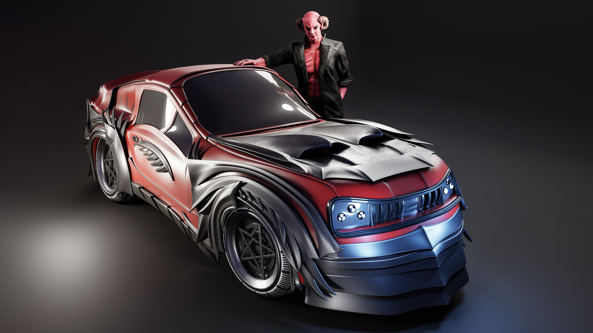 ArtStation - devils ride