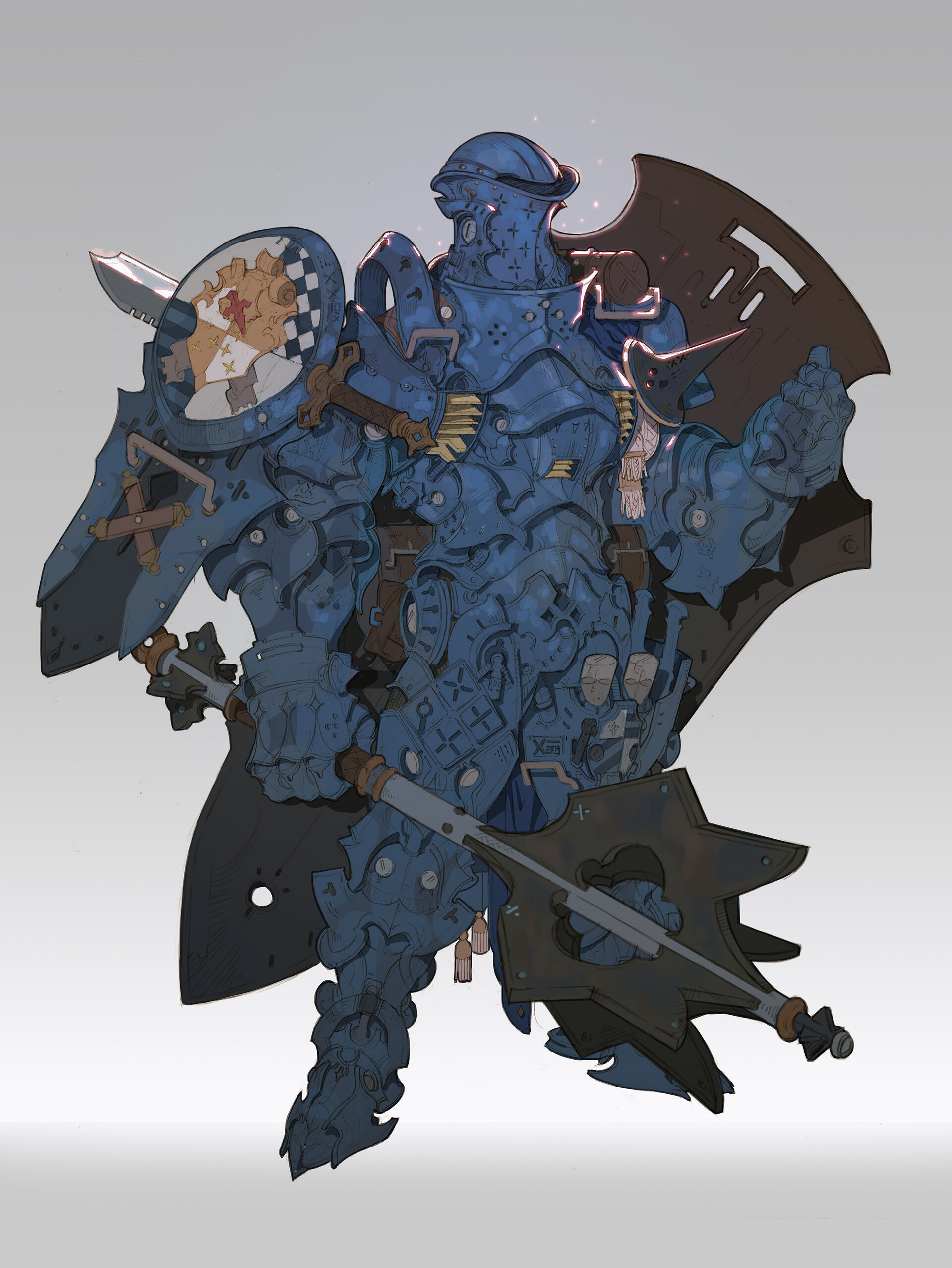 ArtStation - meca knight ver.k