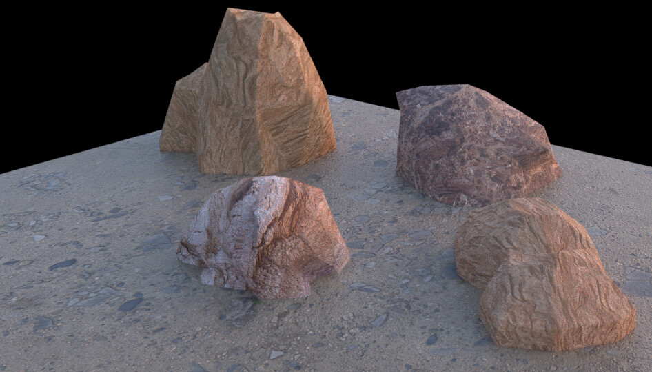 ArtStation - Rocks and more