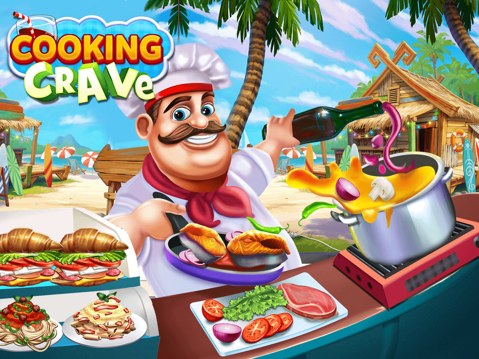 Creative Distrix - Cooking Crave Game Assets