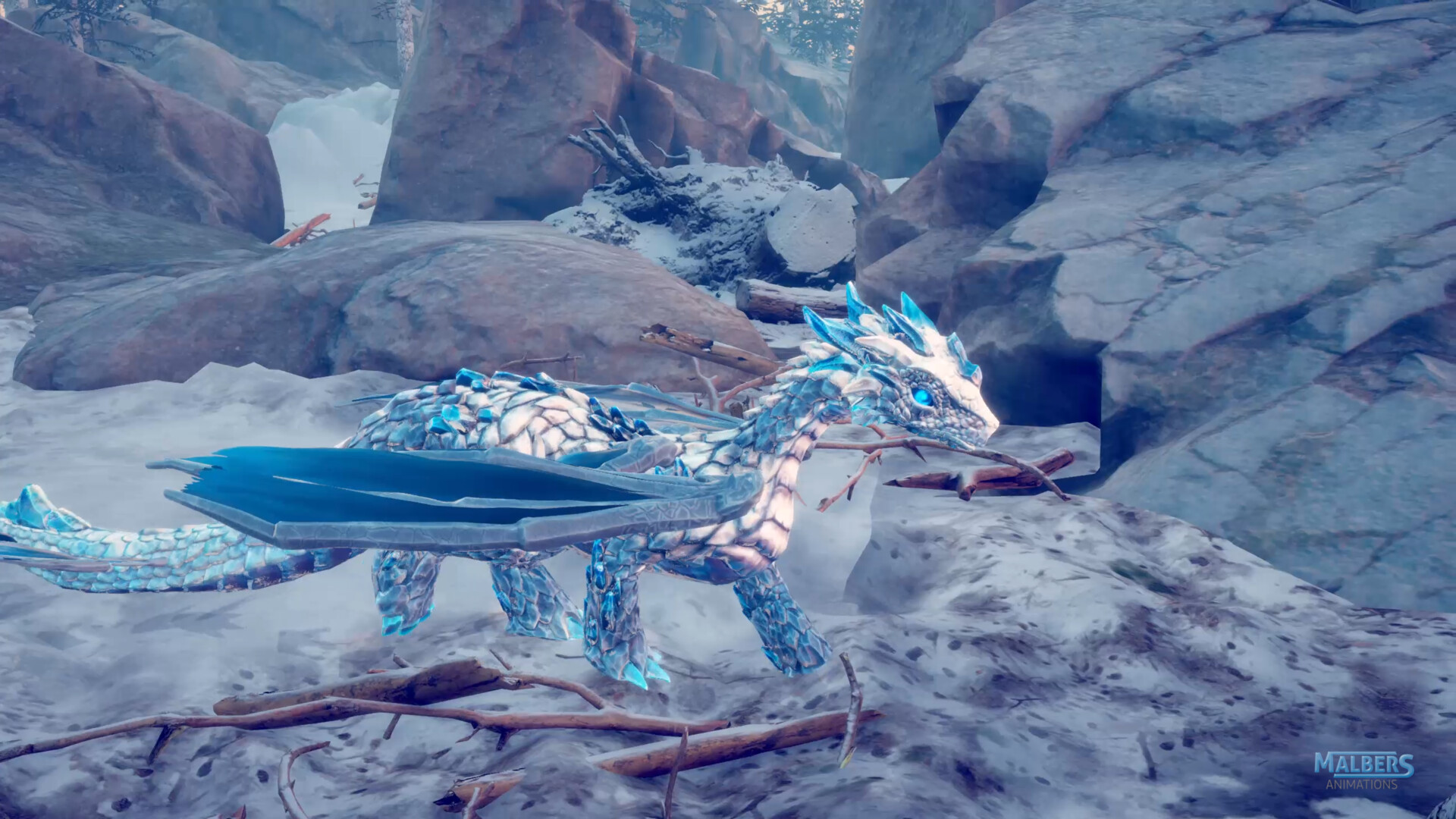 Ice Elemental Dragons