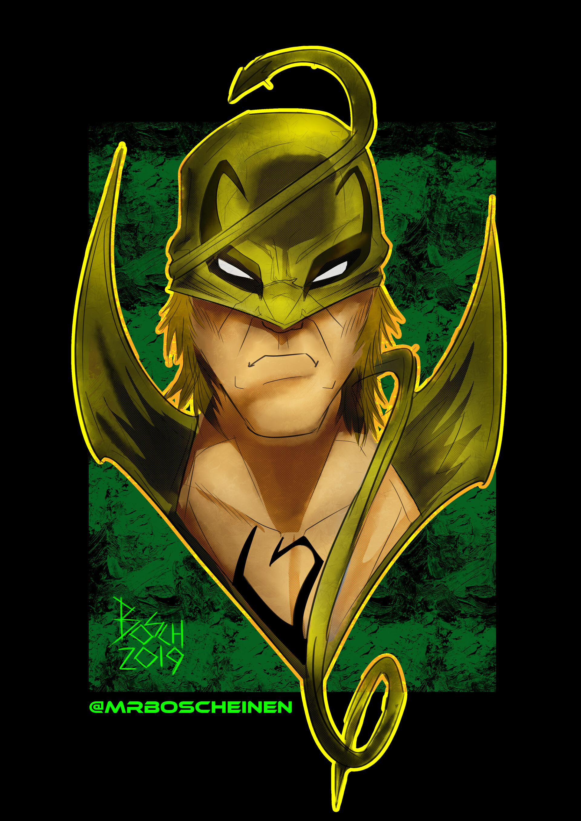 ArtStation - Iron Fist Poster