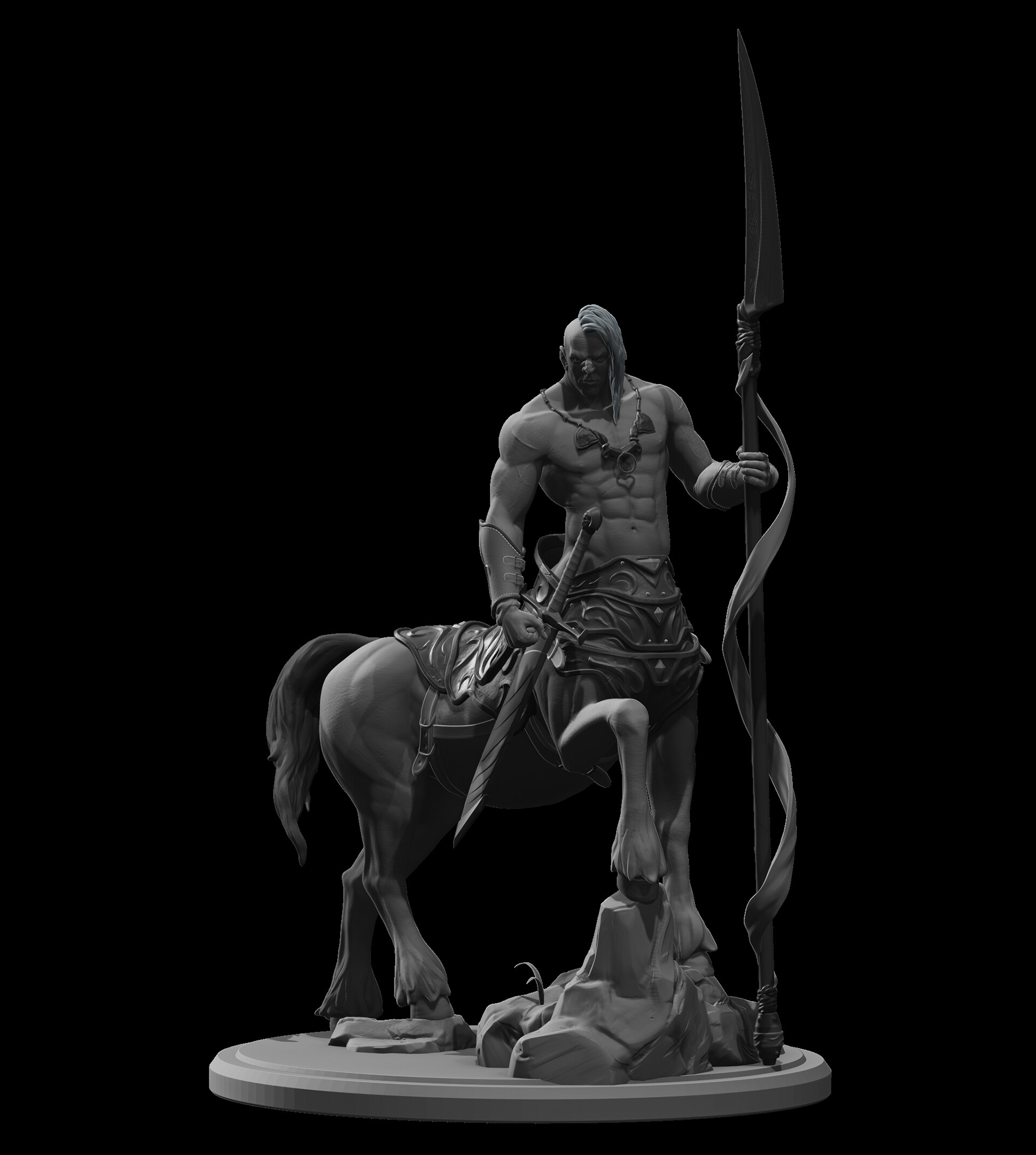 ArtStation - Centaur - D&D Contest