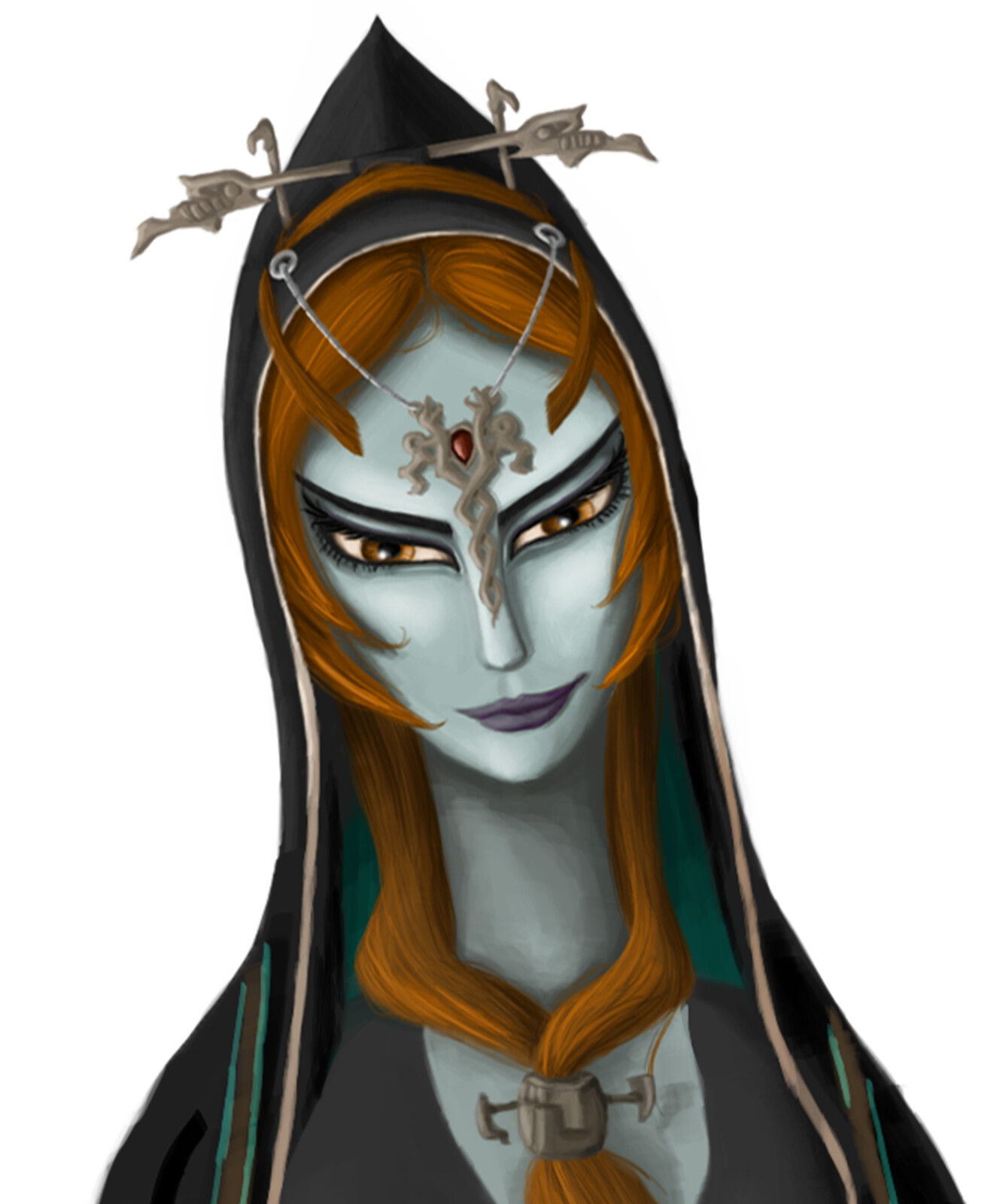 Astrid Colón - Midna from The Legend of Zelda Twilight Princess, Fanart