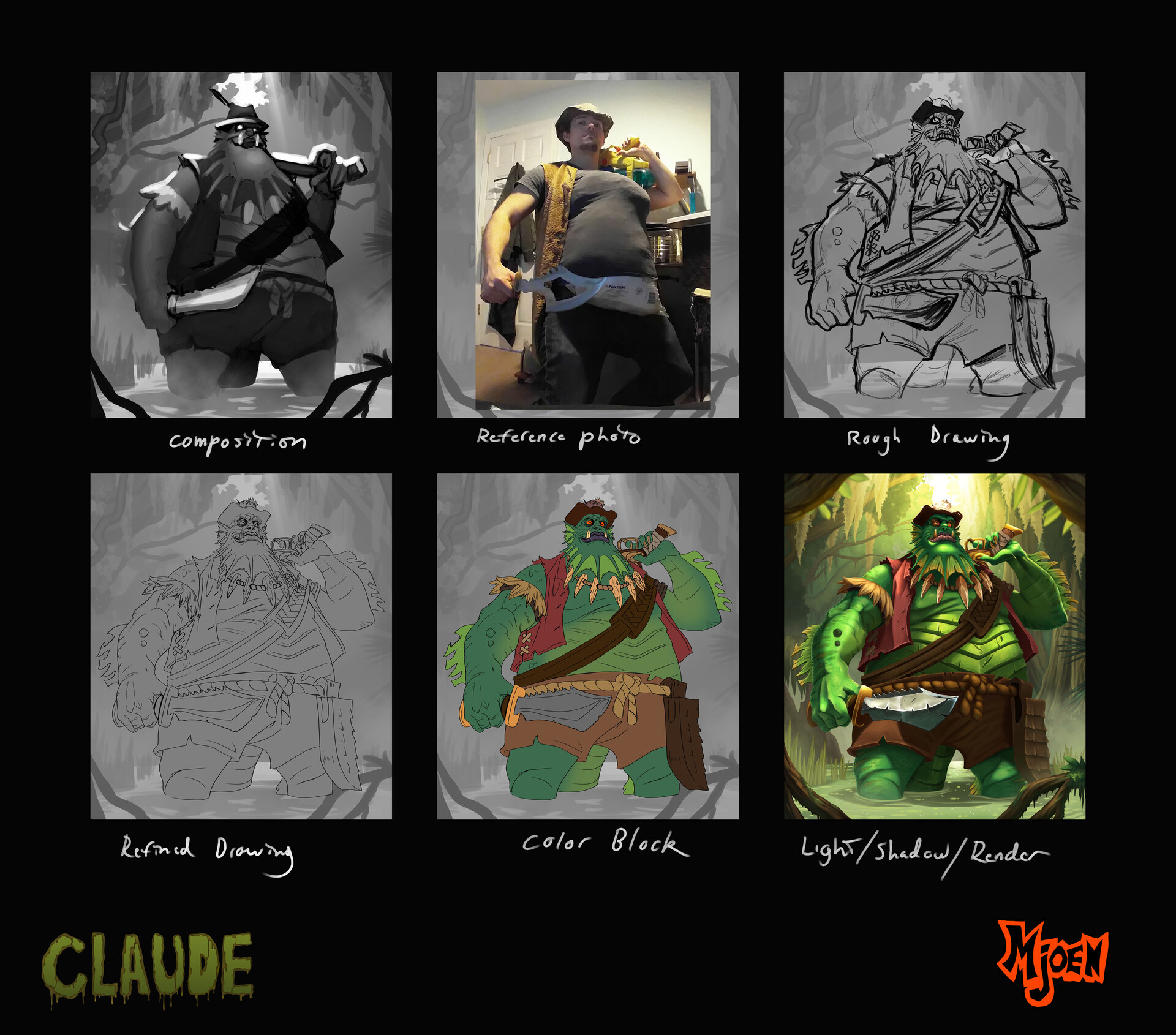 Kyle Mjoen - Claude the Swamp Guide