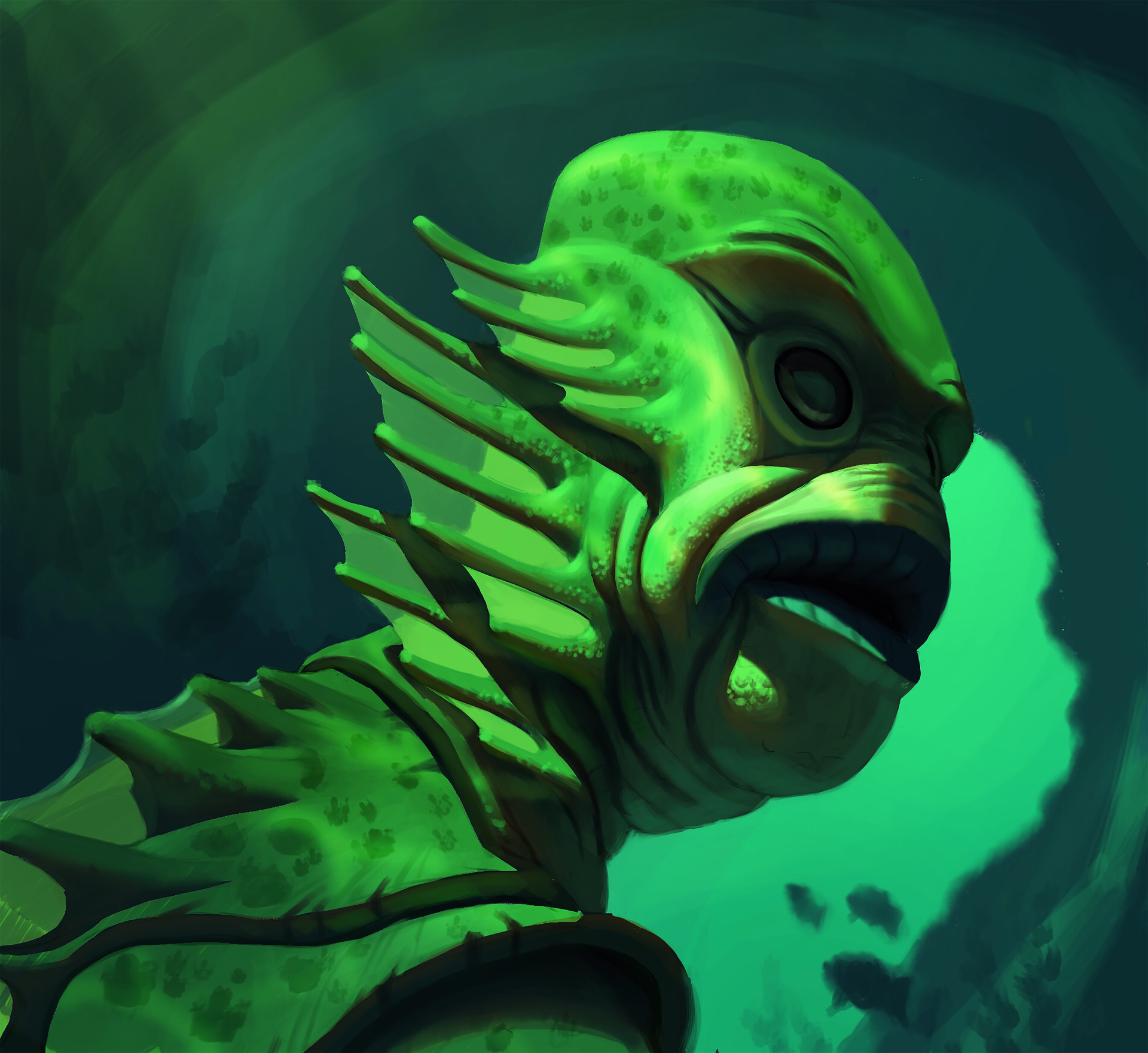 ArtStation - Monster Portraits