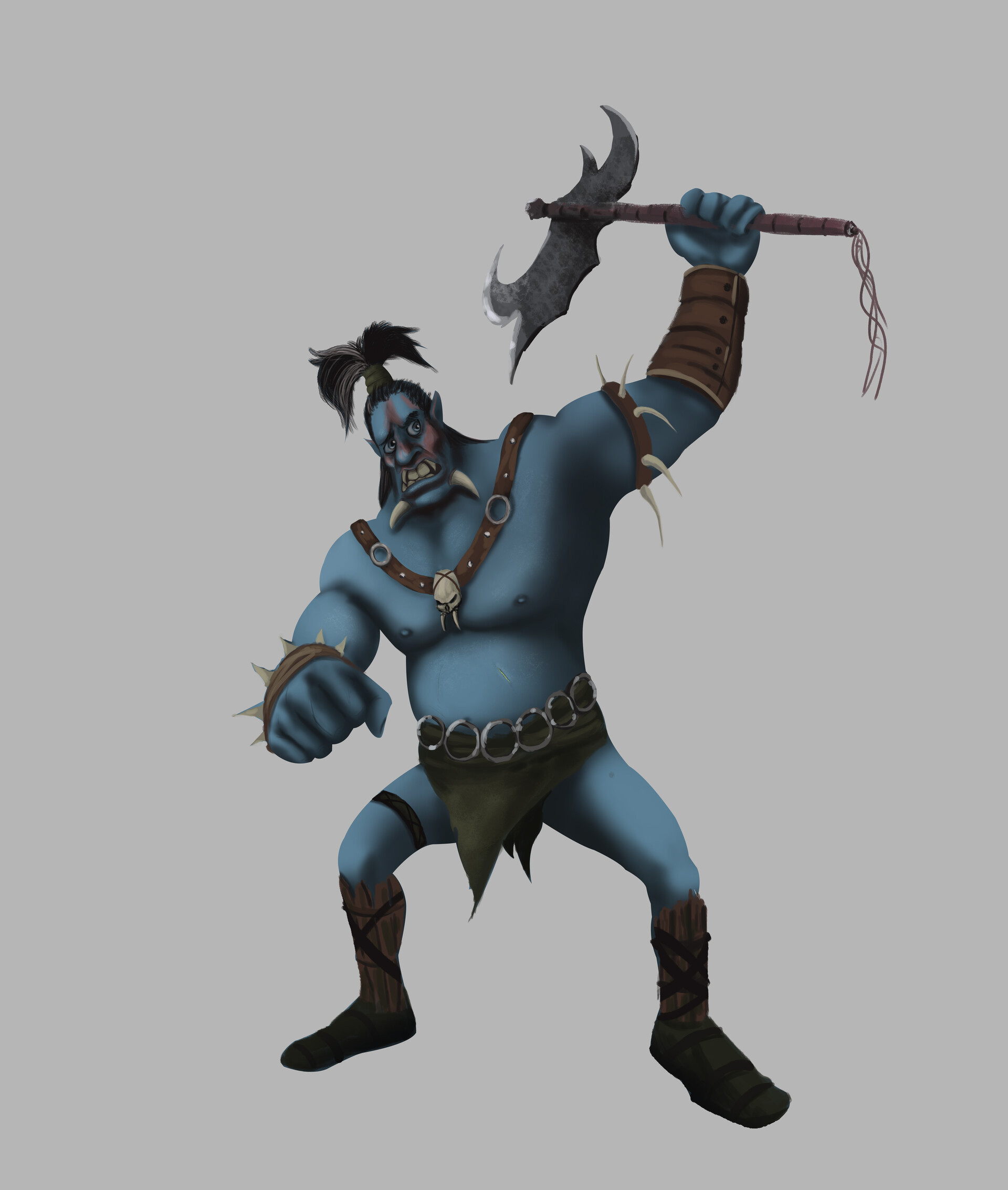 ArtStation - The Ogro (wip)