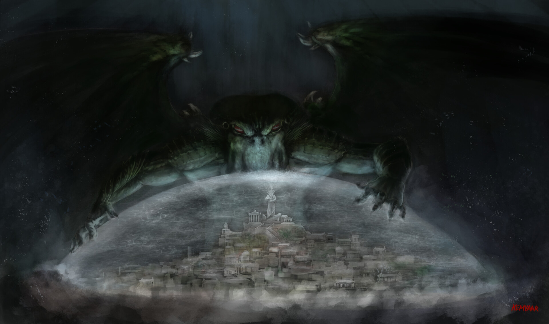 ArtStation - Chtulhu and Atlantis