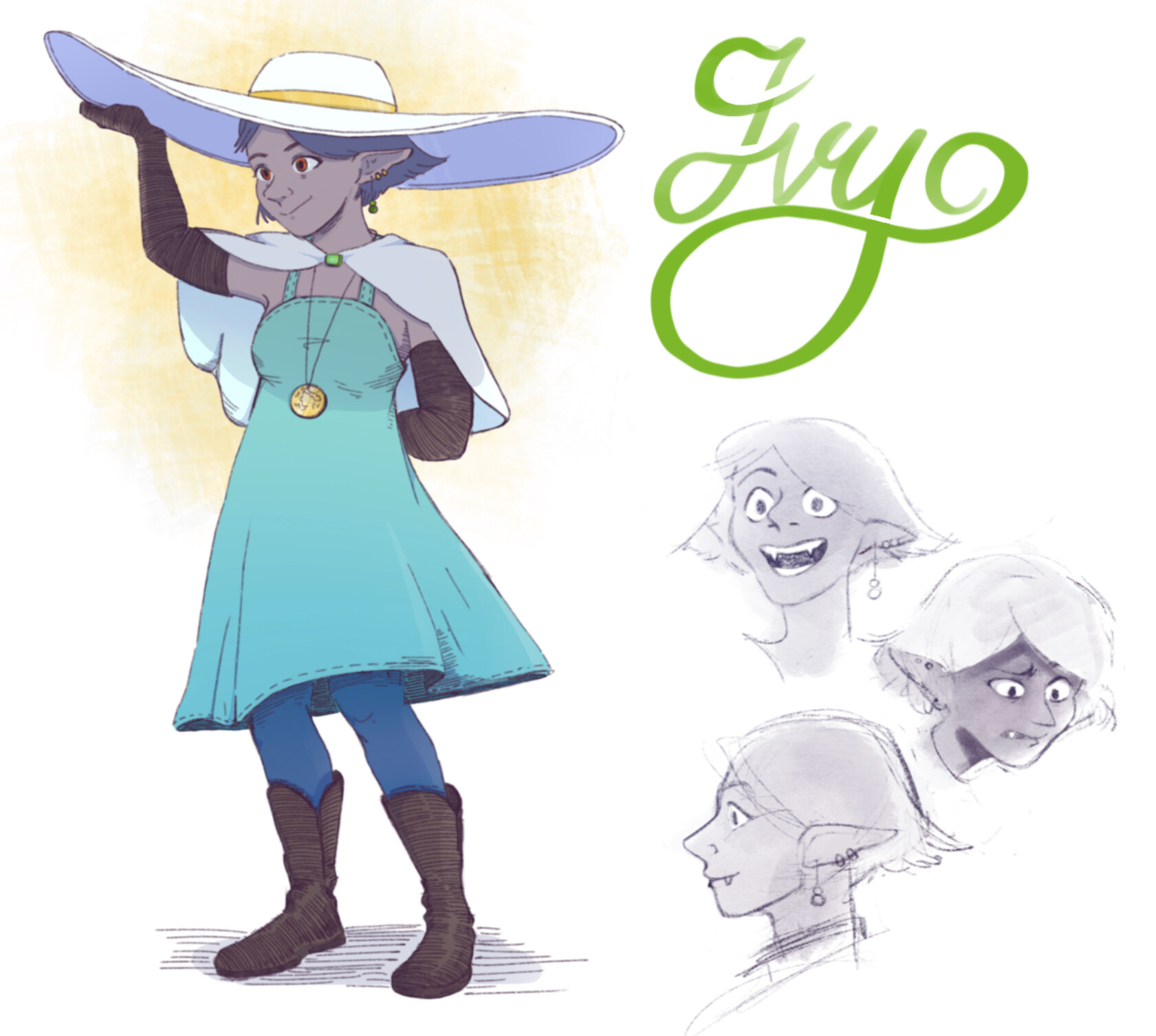 ArtStation - Character Concept - Ivy