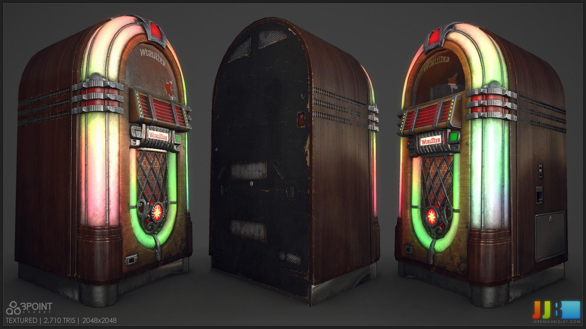 ArtStation - JJ Bigley | Jukebox Throwback