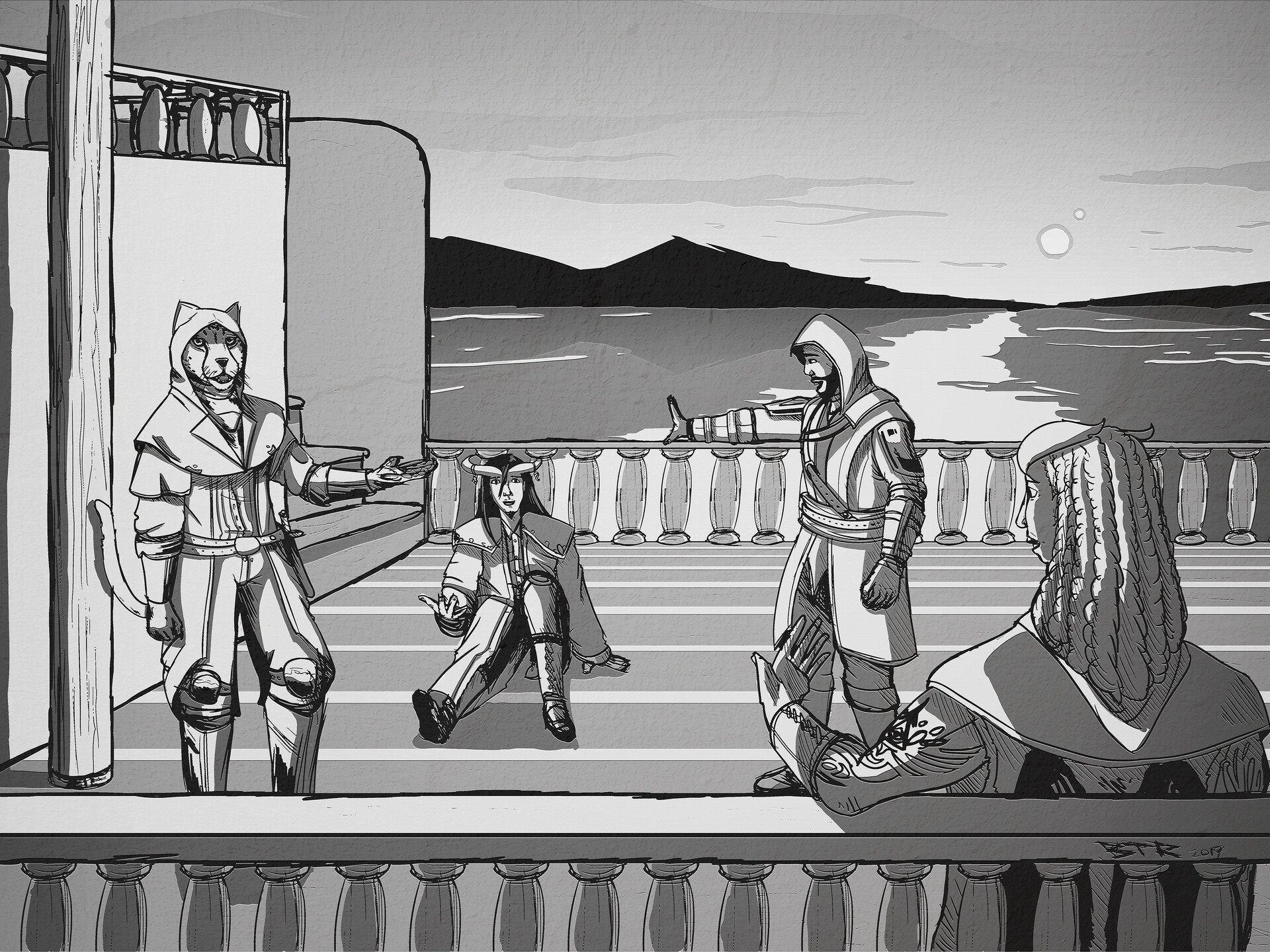 ArtStation - Deck / DnD Commission