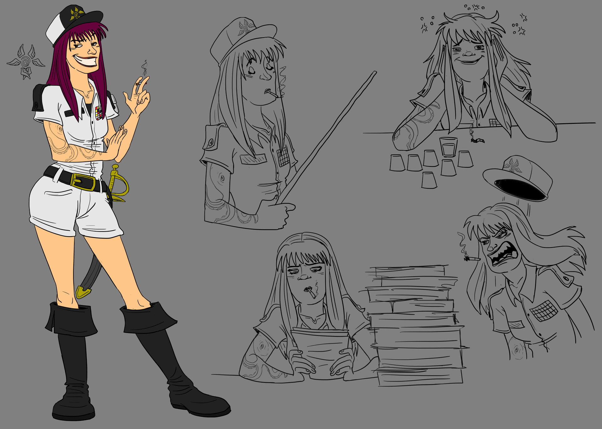 ArtStation - Skipper commission