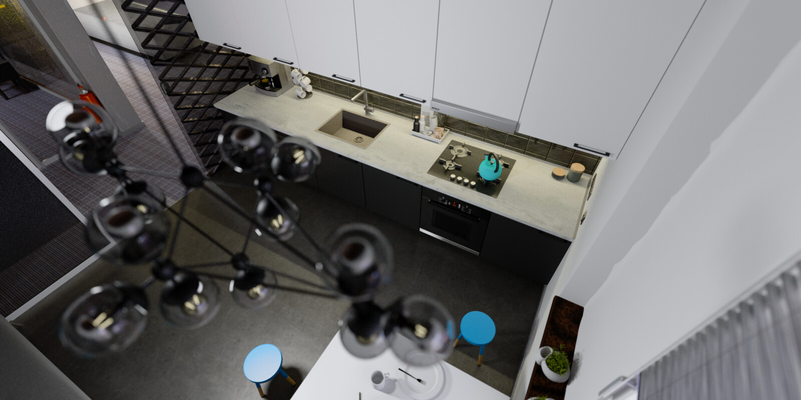 Zilvis Ragelis - Modern kitchen