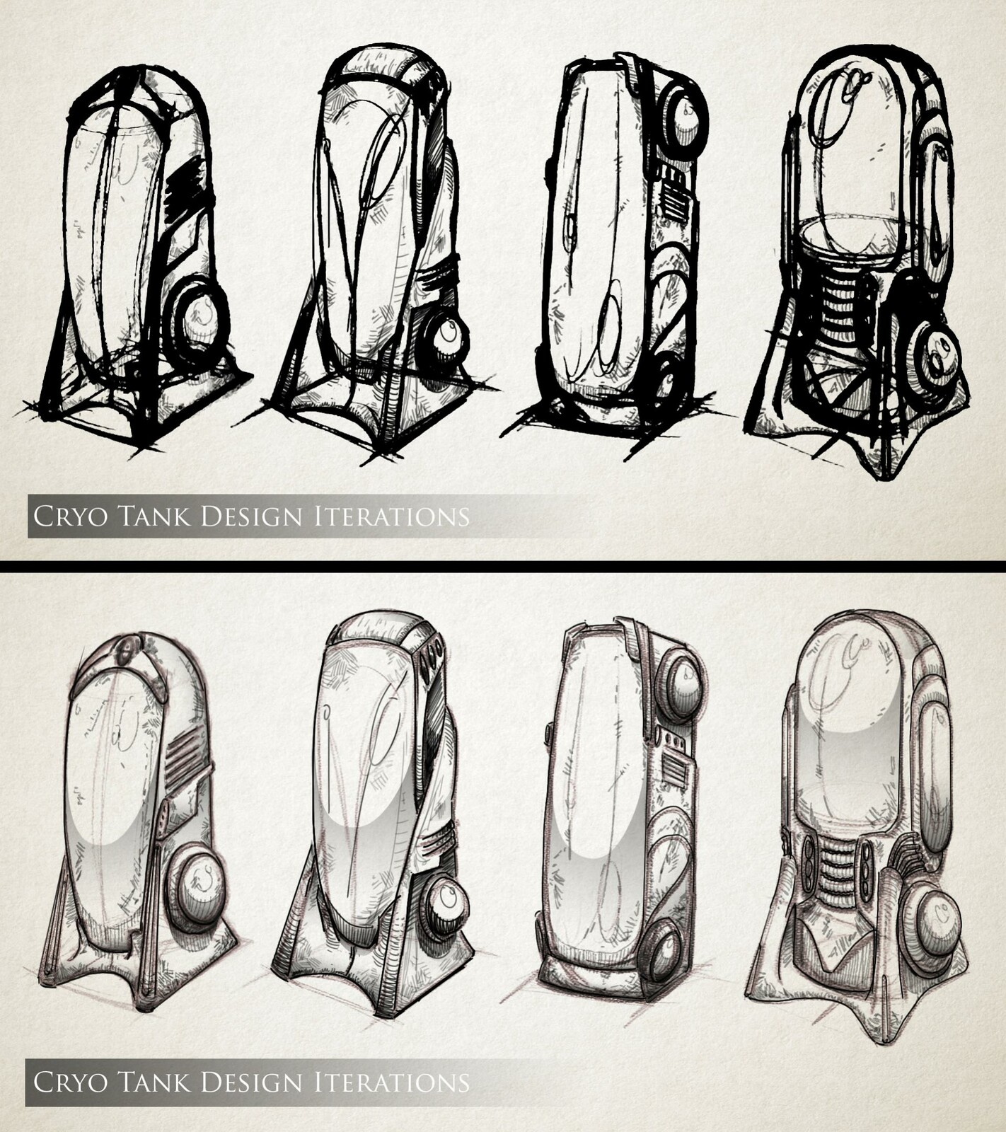 Eudy's Media Arts - Taylea (Chisum) Preston | 60s Era Cryo Pod Room
