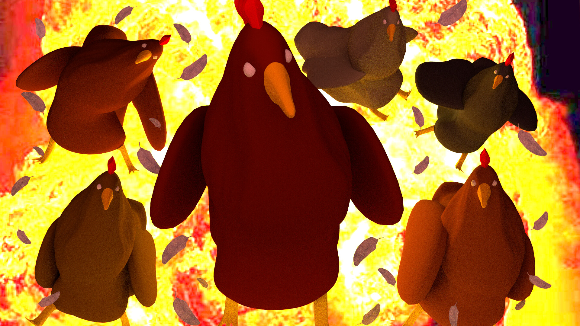 ArtStation - Chicken attack