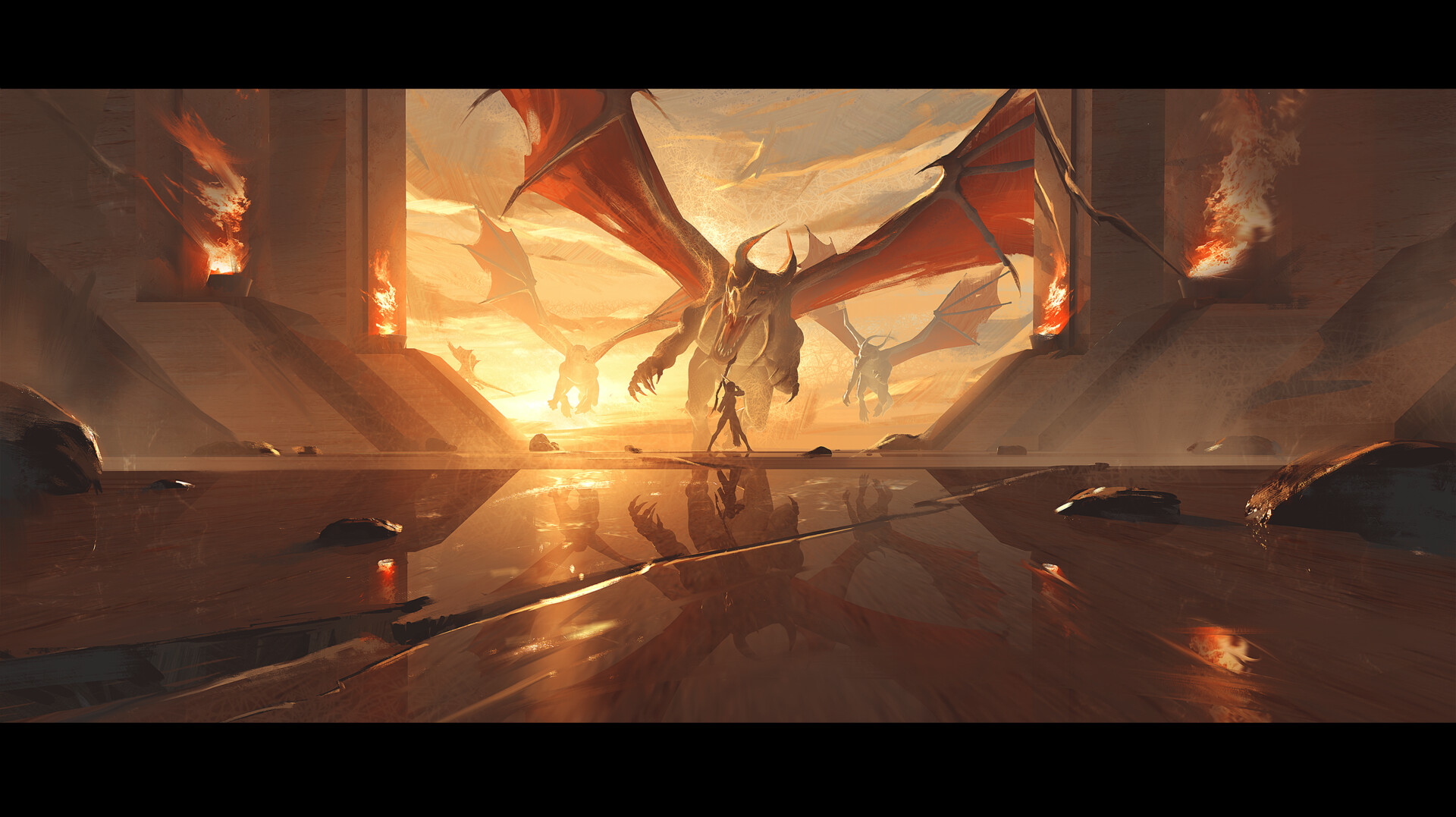 ArtStation - Shooting The Dragon