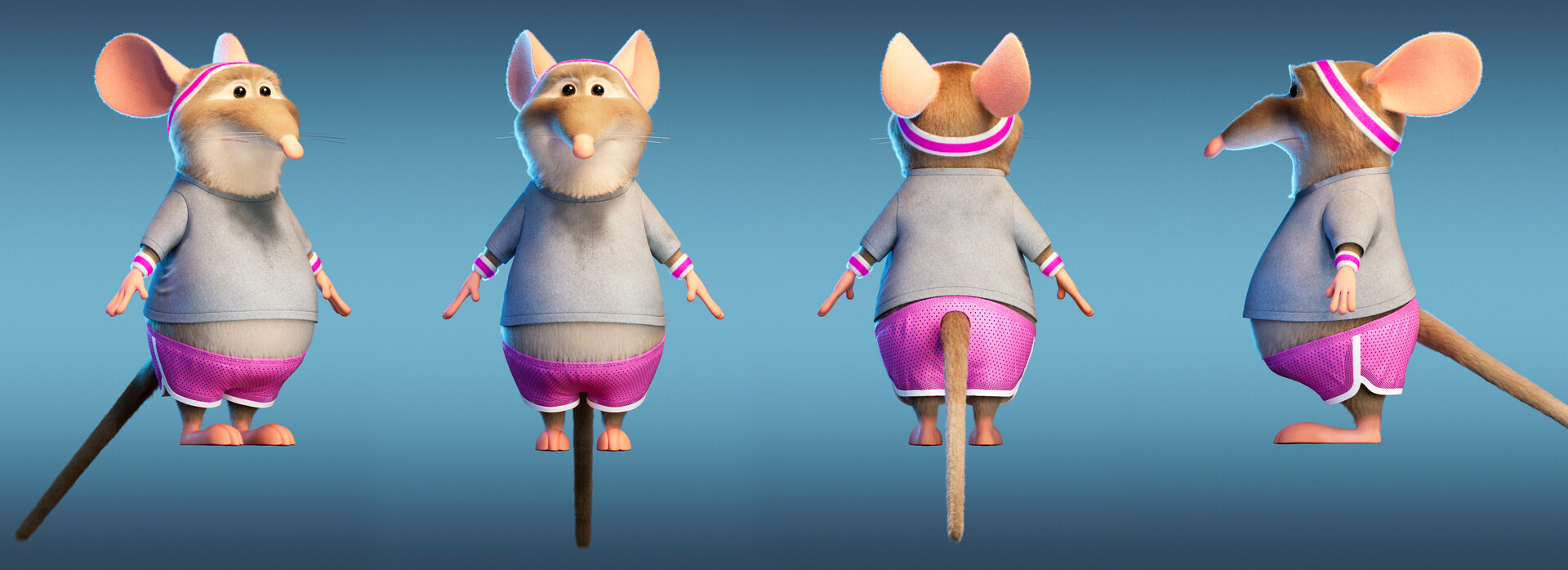 ArtStation - katoon mouse《Zootopia》