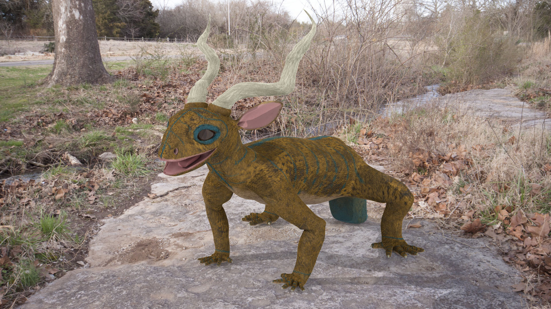 ArtStation - Greater Gecko