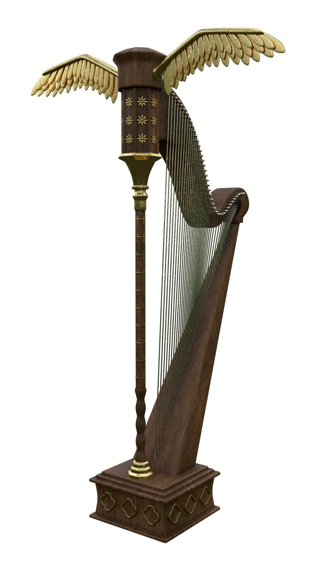 ArtStation - The Princess’s Harp New Version