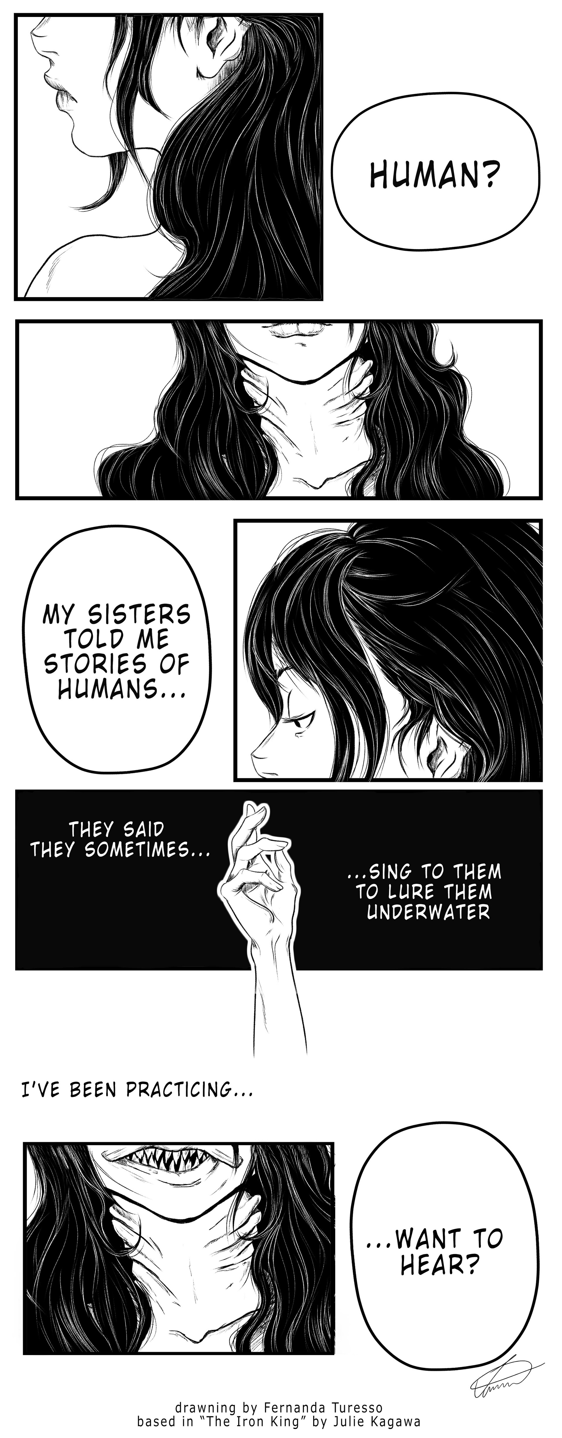 ArtStation - Mermaid Chronicles - Comic Page