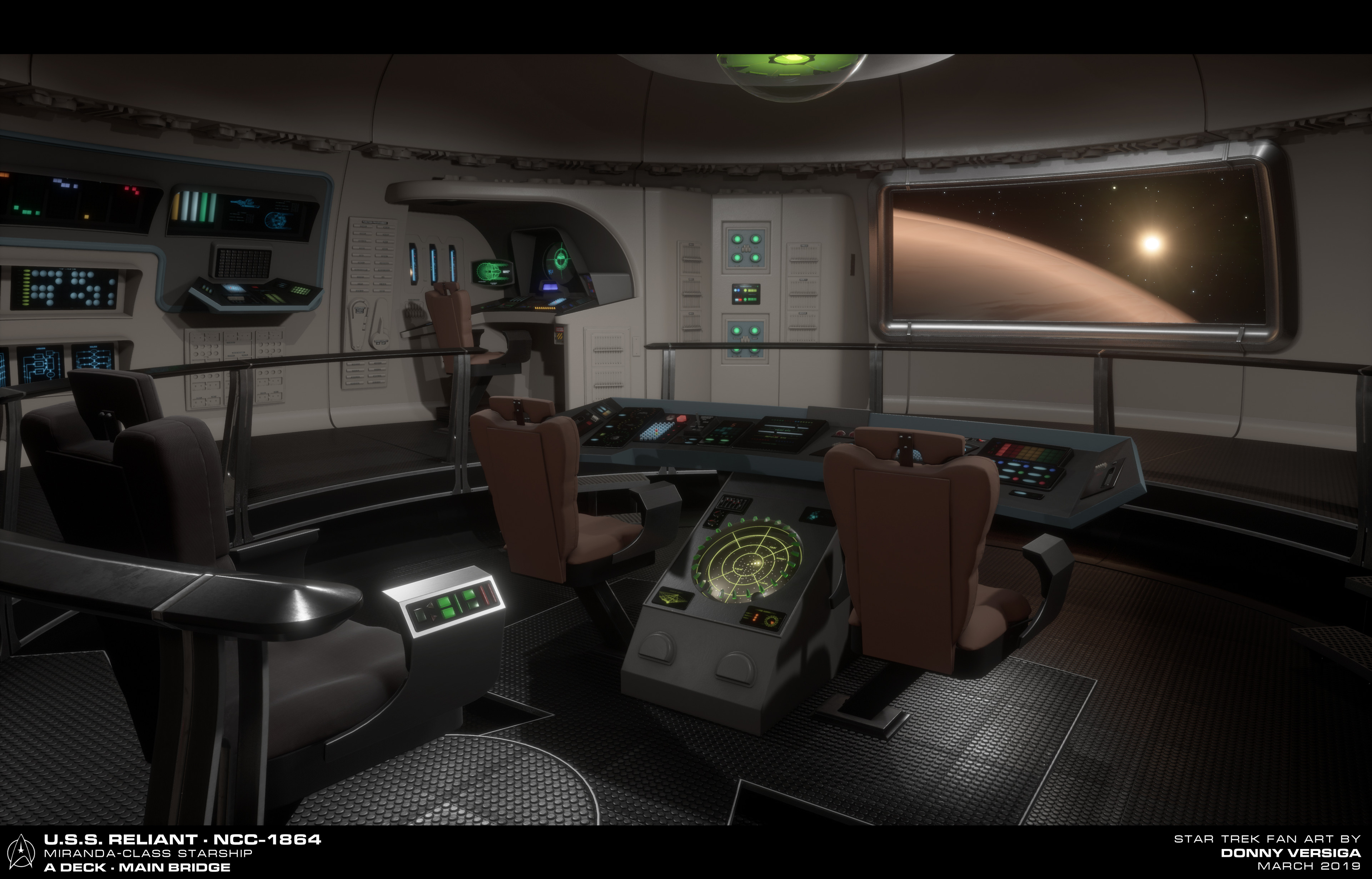 Donny Versiga - U.S.S. Reliant Bridge