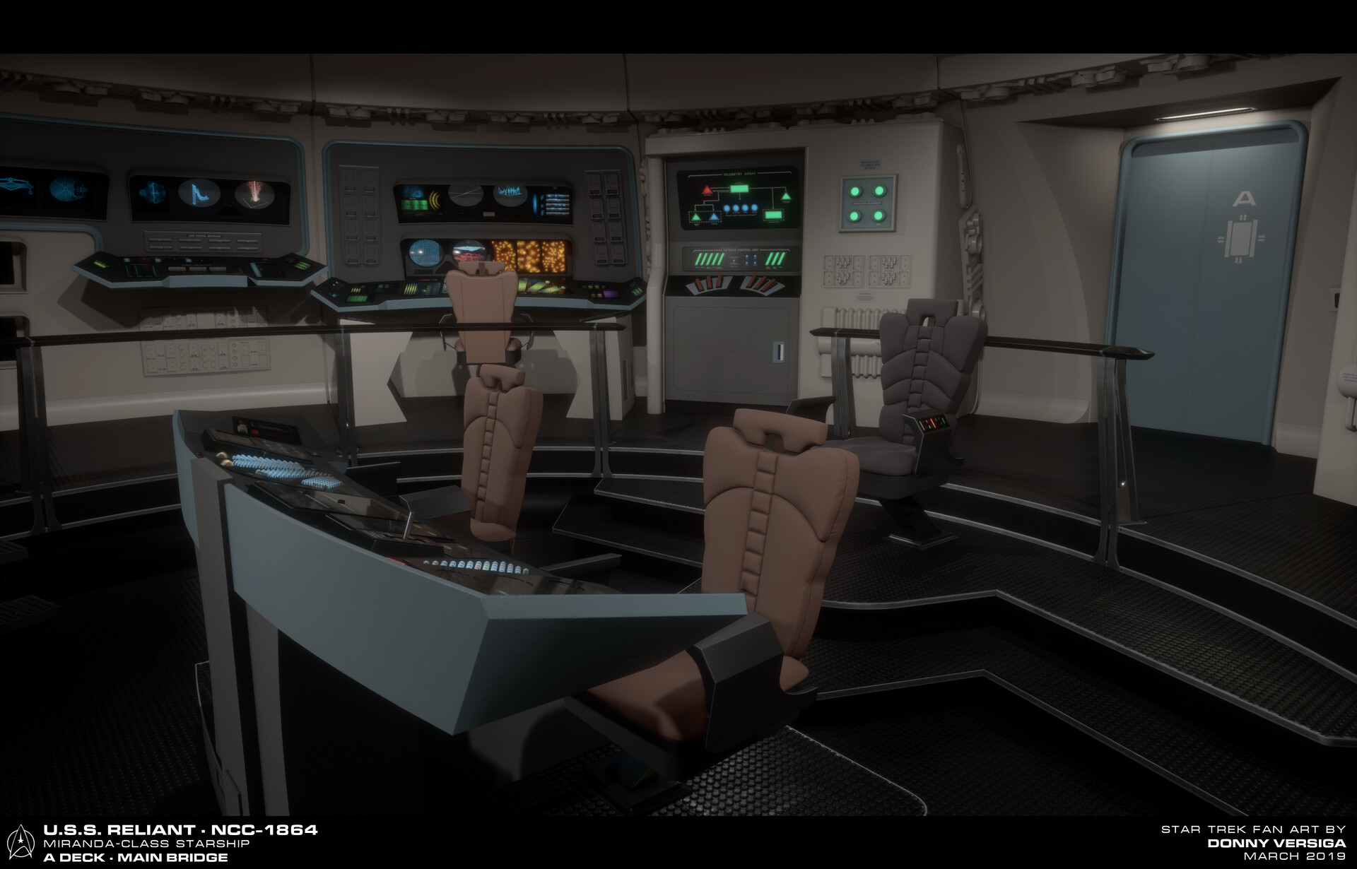 Donny Versiga - U.S.S. Reliant Bridge