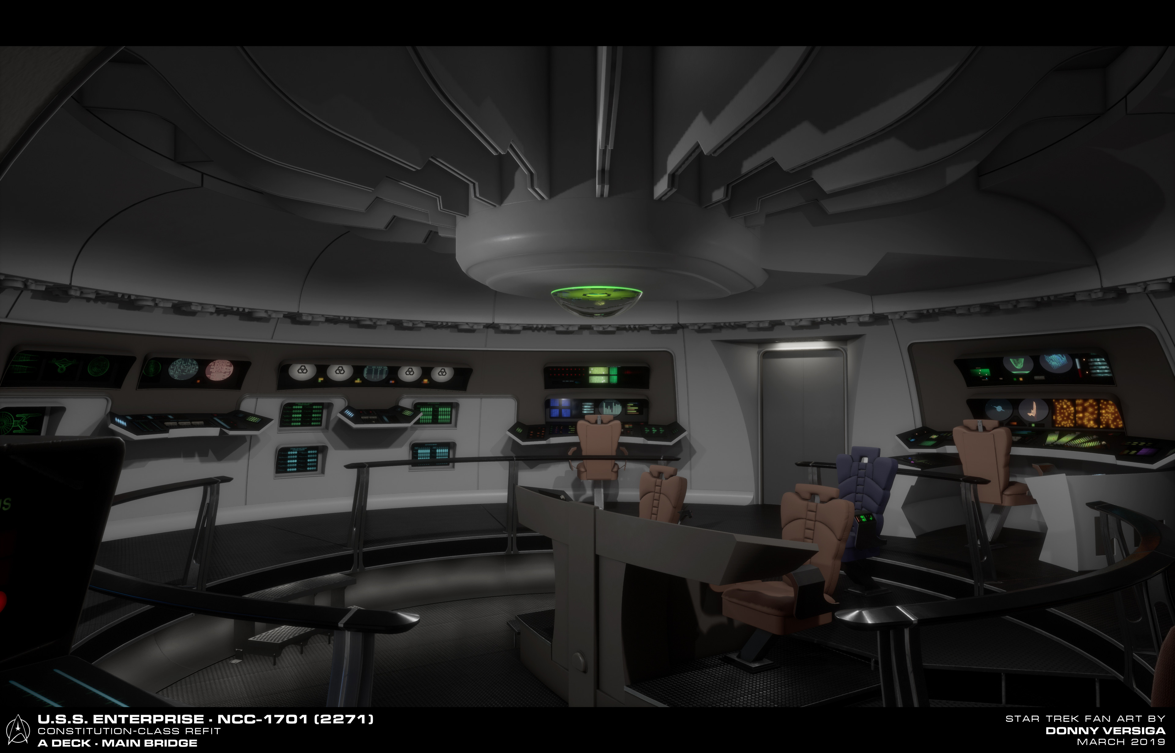 Donny Versiga - U.S.S. Enterprise Bridge - The Motion Picture