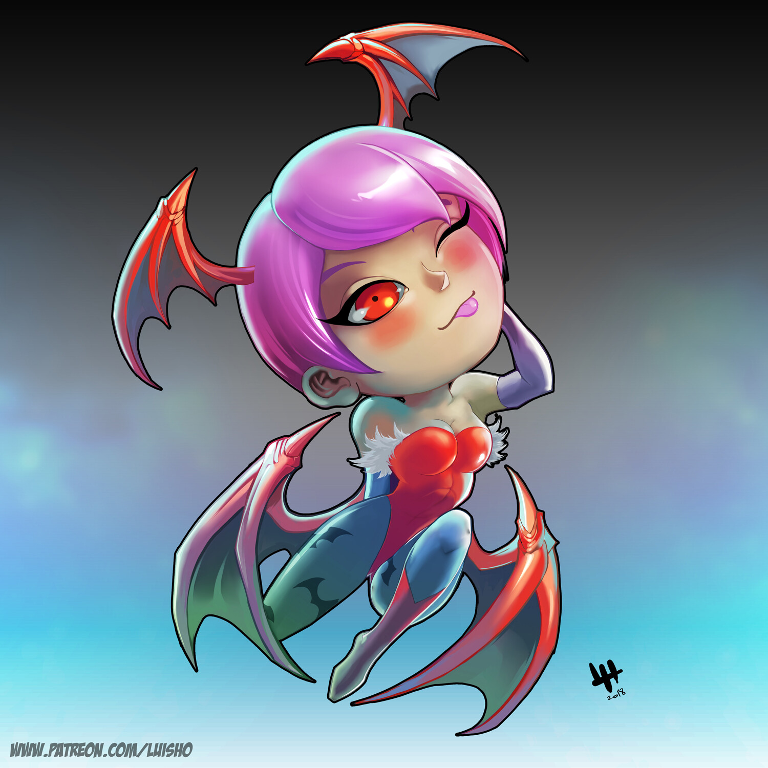 Luis Ho - Lilith (Darkstalkers)