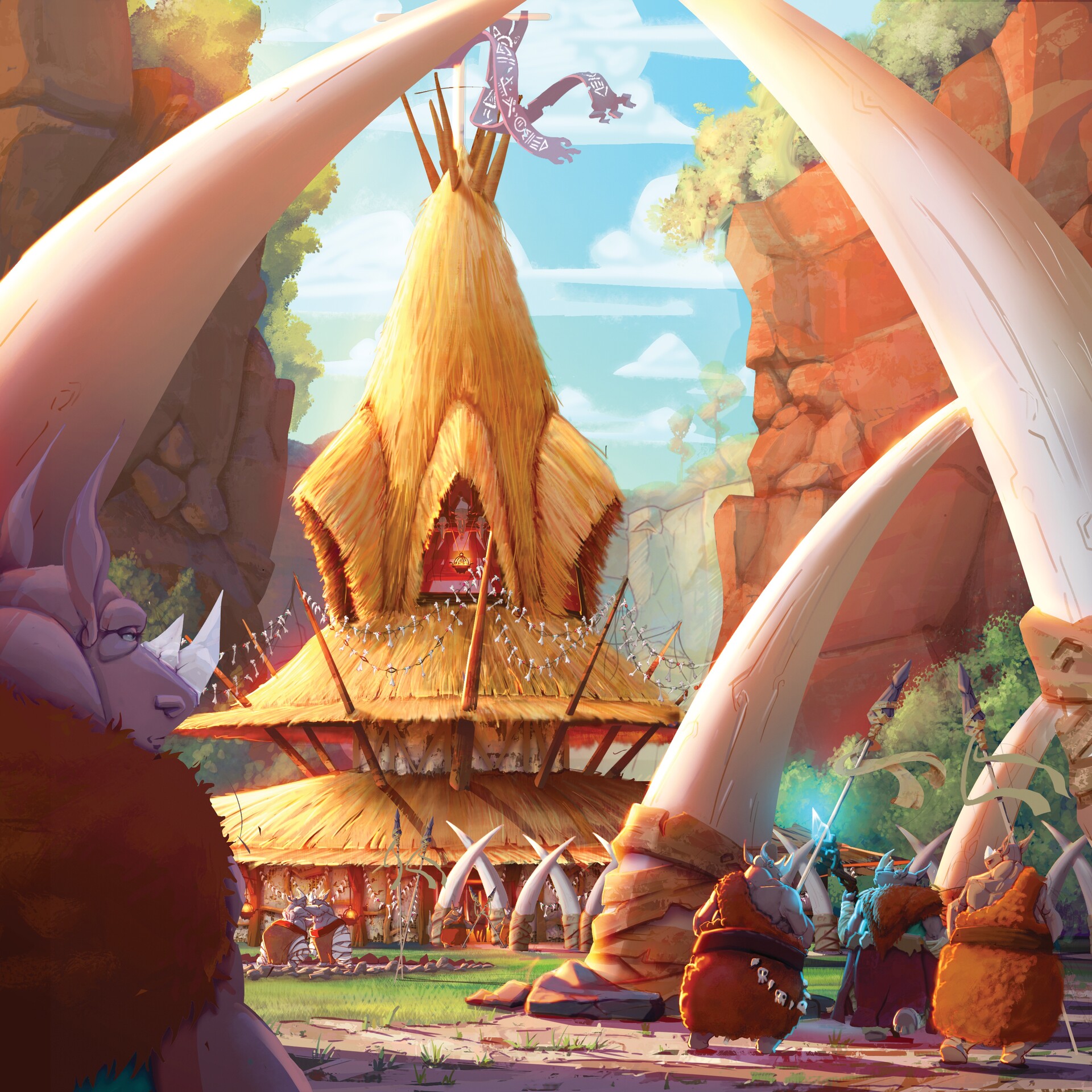 Joe Howard - Rhino spirit lodge - untamed: feral faction