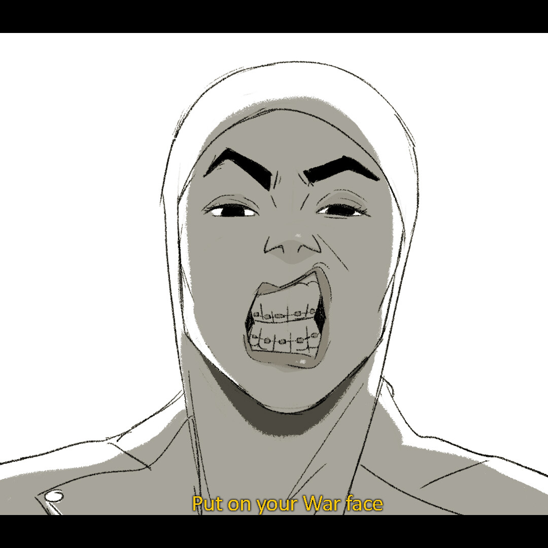ArtStation - war face