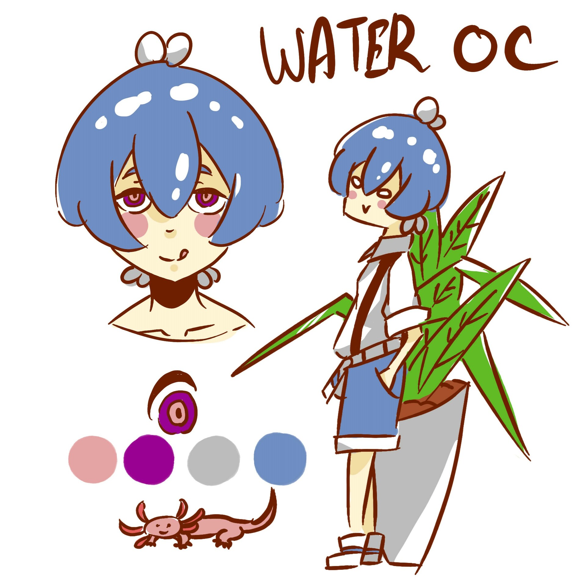 Artstation Water Oc