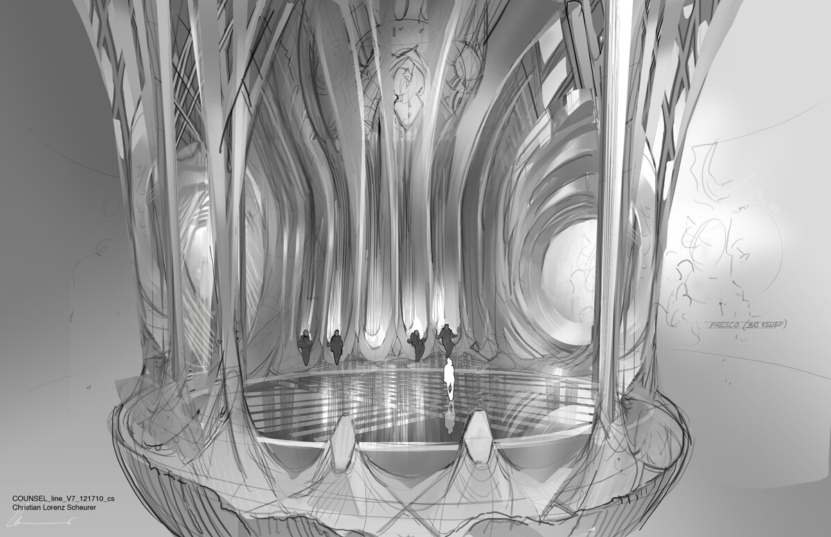 OTHER: Krypton Concept Art by Christian Scheurer : DC_Cinematic