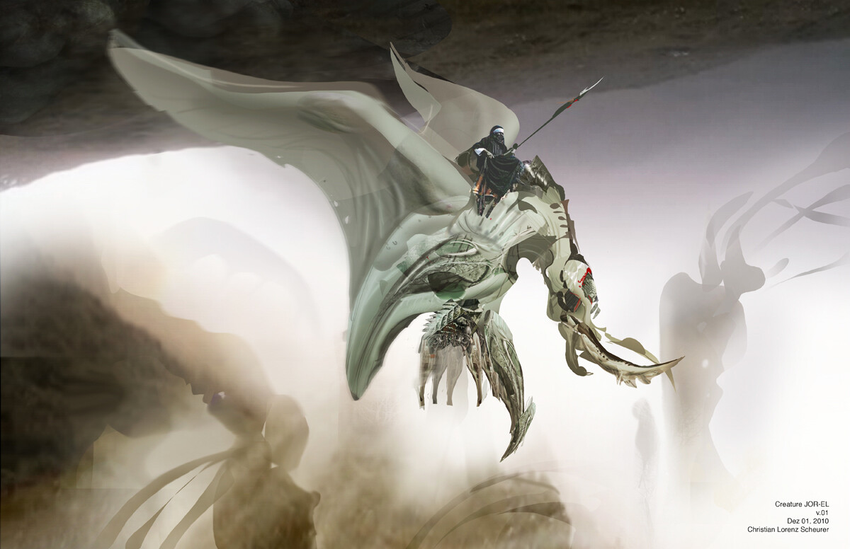 OTHER: Kryptonian creature Concept Art by Christian Scheurer : r/DC ...