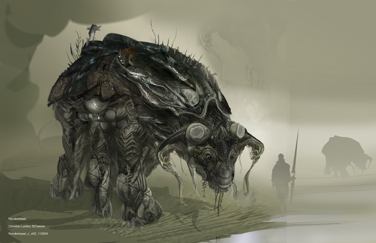 OTHER: Kryptonian creature Concept Art by Christian Scheurer : r/DC ...