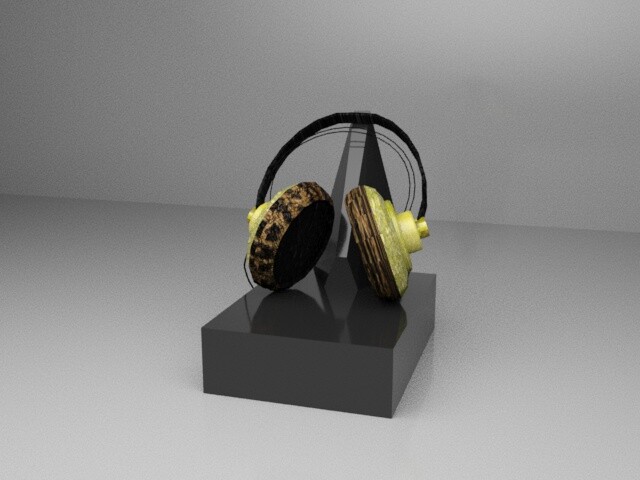 ArtStation - texture headphones