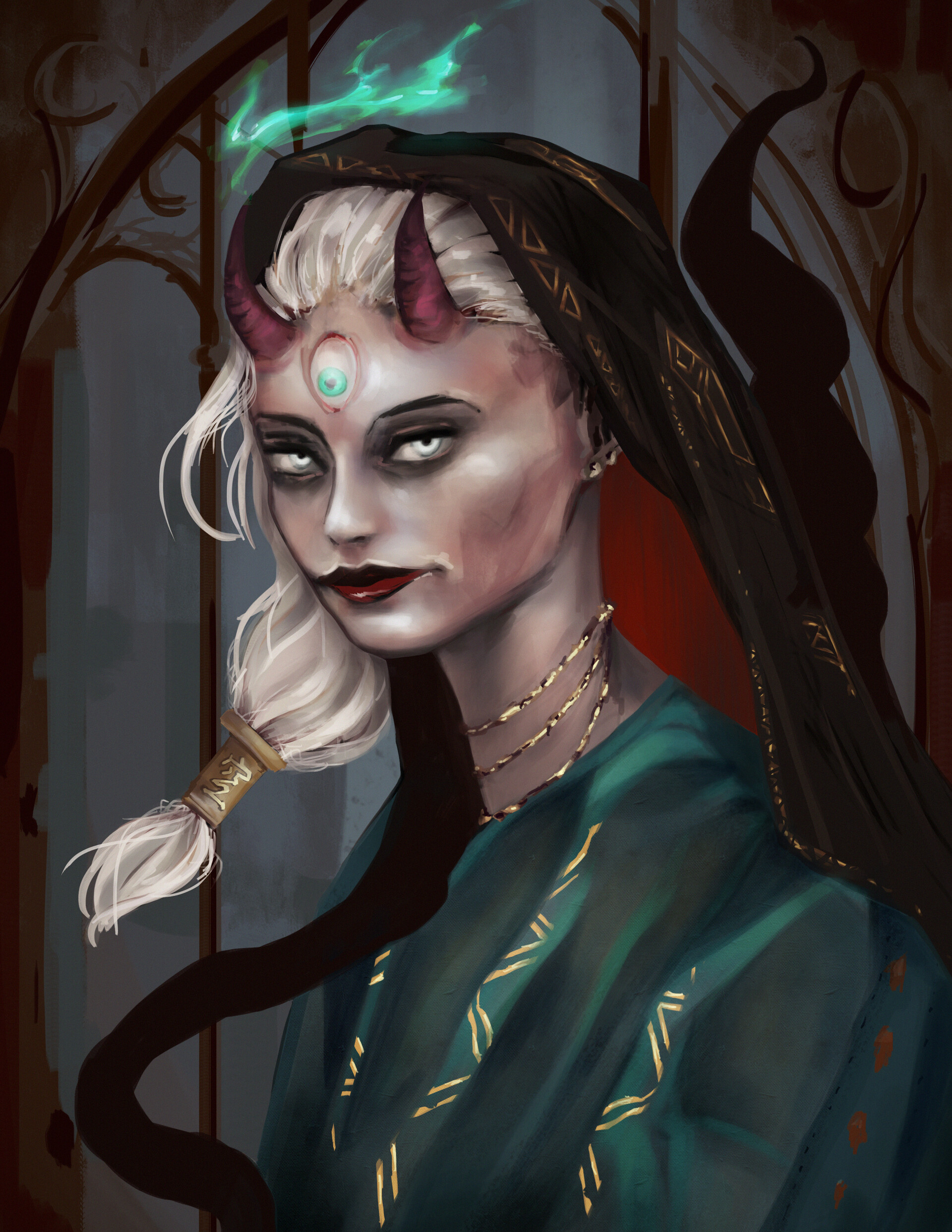 ArtStation - Demon girl