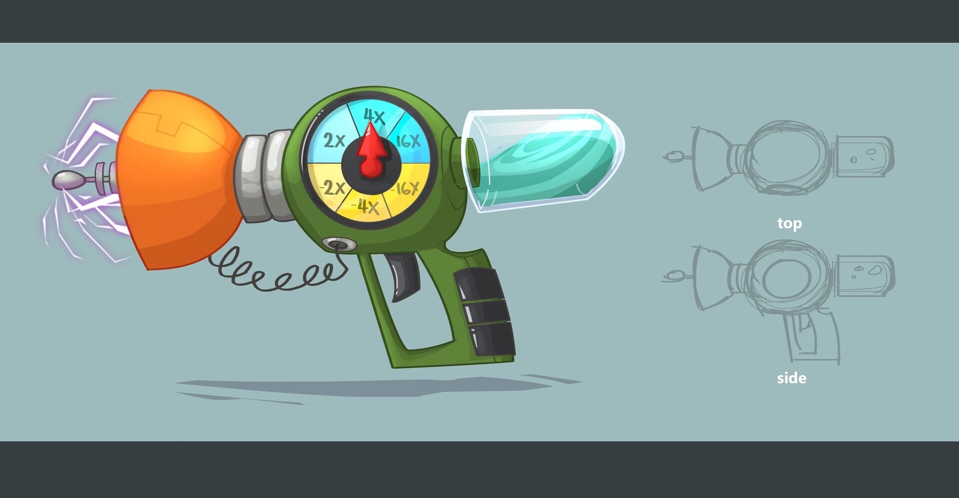 ArtStation - Laser gun designs