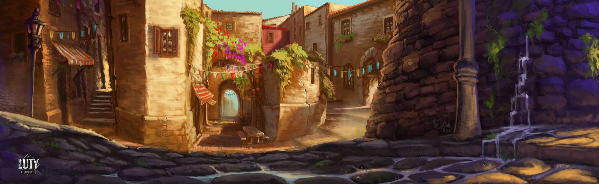 ArtStation - Pinocchio's town