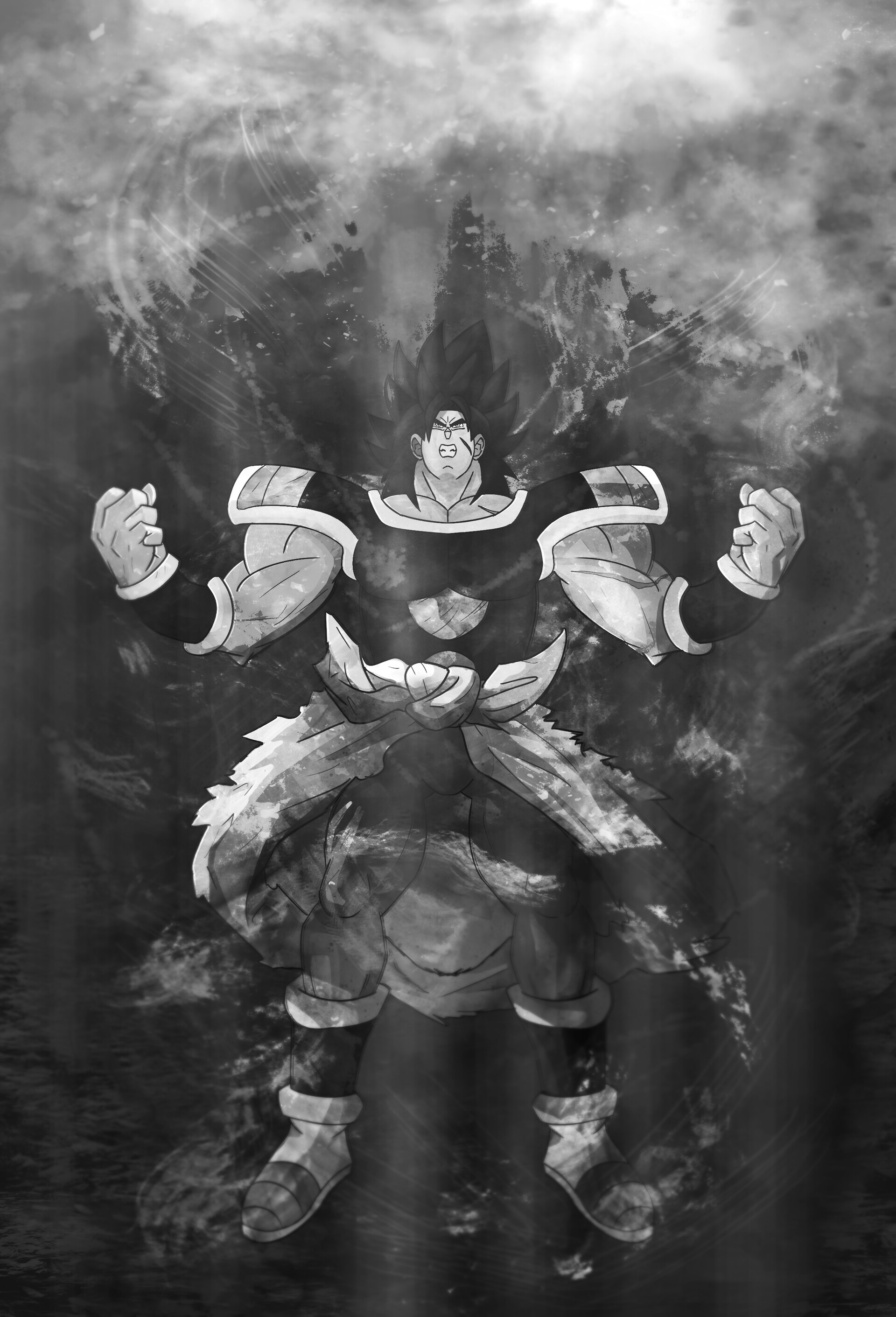 ArtStation - The legendary broly