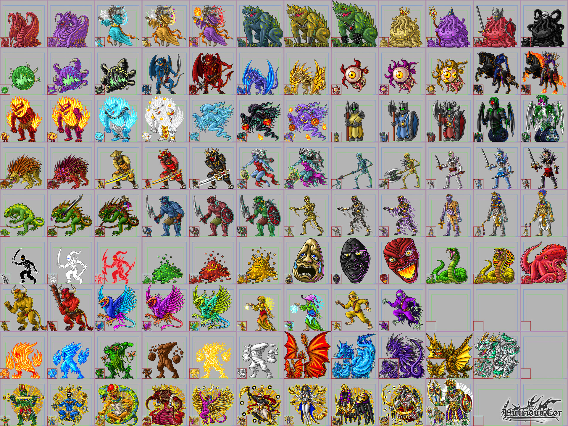 Putridus Cor - Fantasy Mobile Game