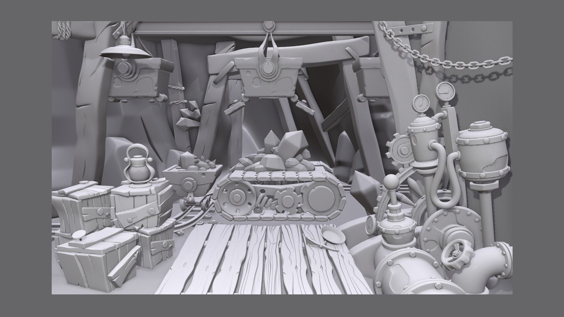 ArtStation - Gold mine