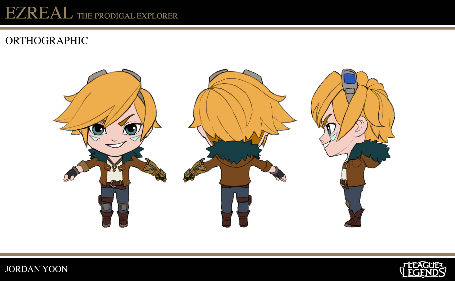 Ezreal League Of Legends Chibi