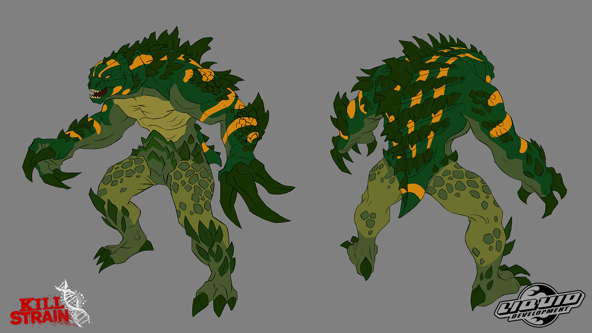 Liquid Development - Kill Strain - Gridlock 2D Character