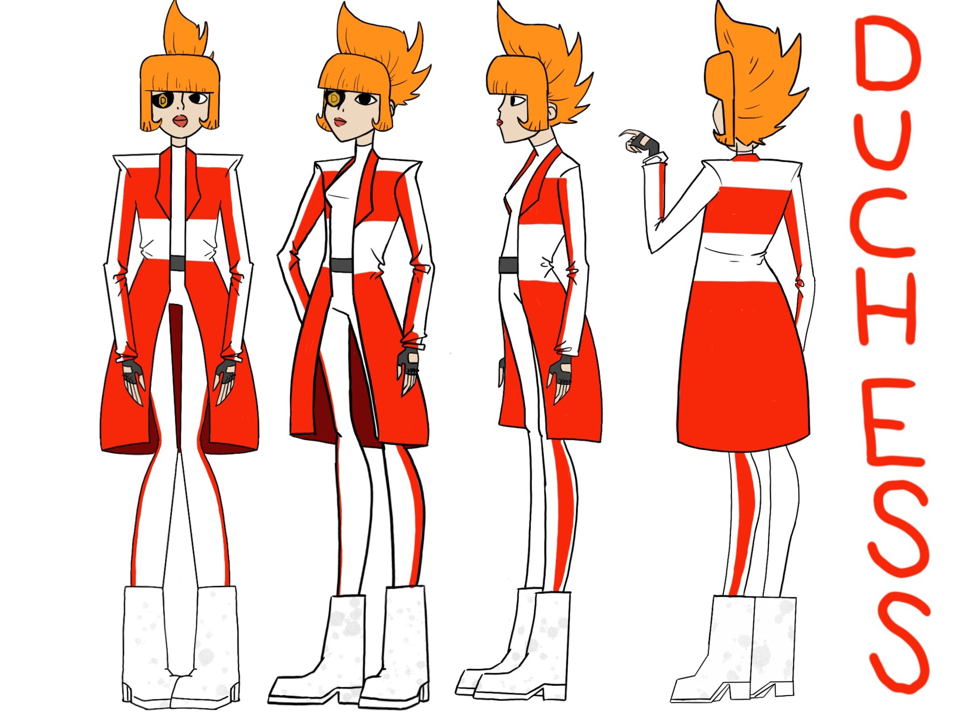 ArtStation - Character designs and rotations