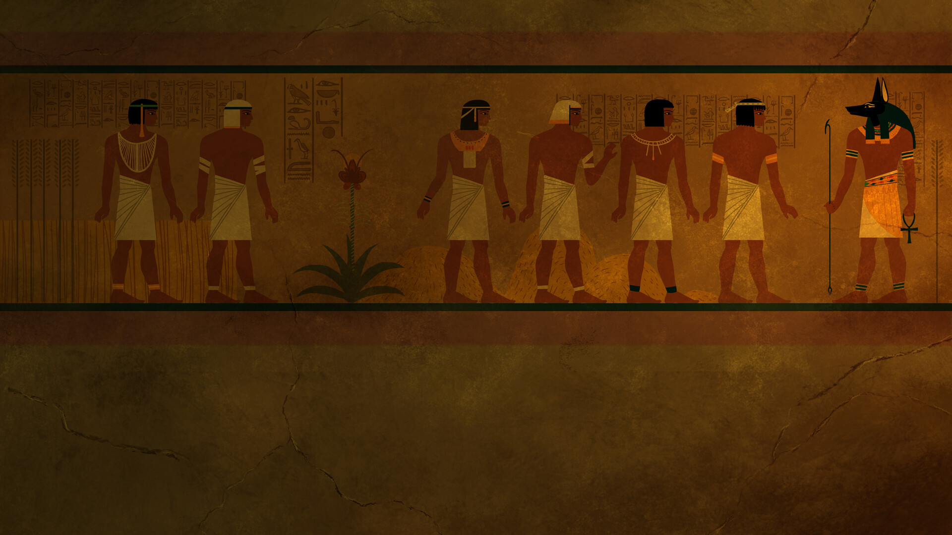 ArtStation - Anubis Fresco