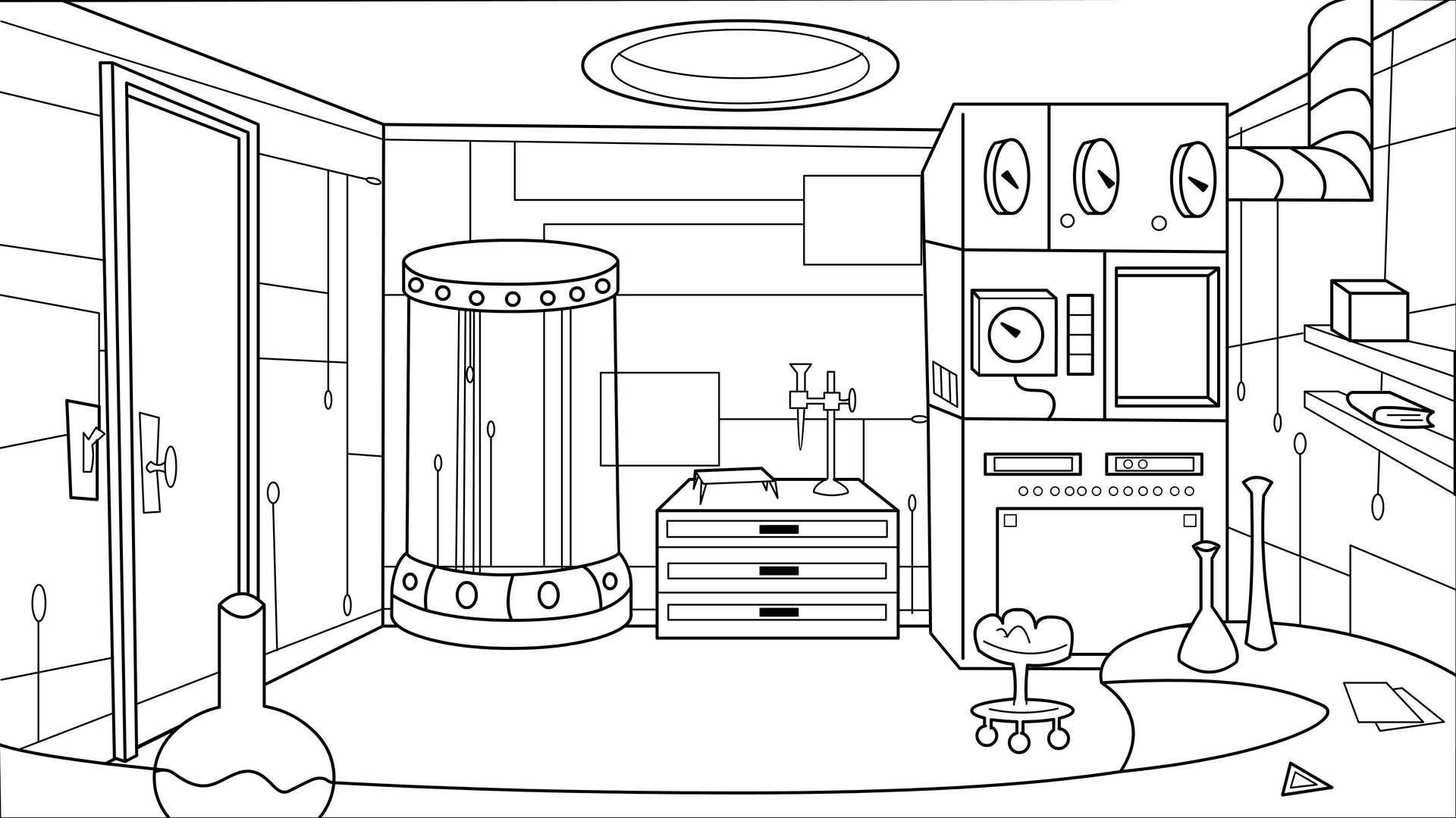 ArtStation - Friendly Shadows - Jonny's Study room