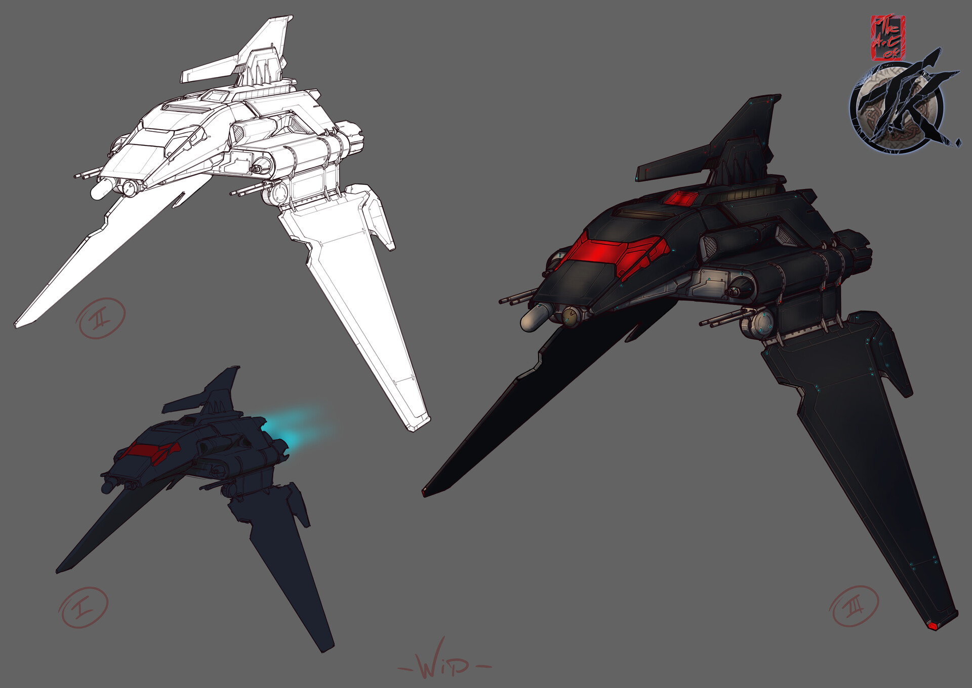 Thomas "TK" Kruckenberg - Modified Lambda T4A STAR WARS Fanart