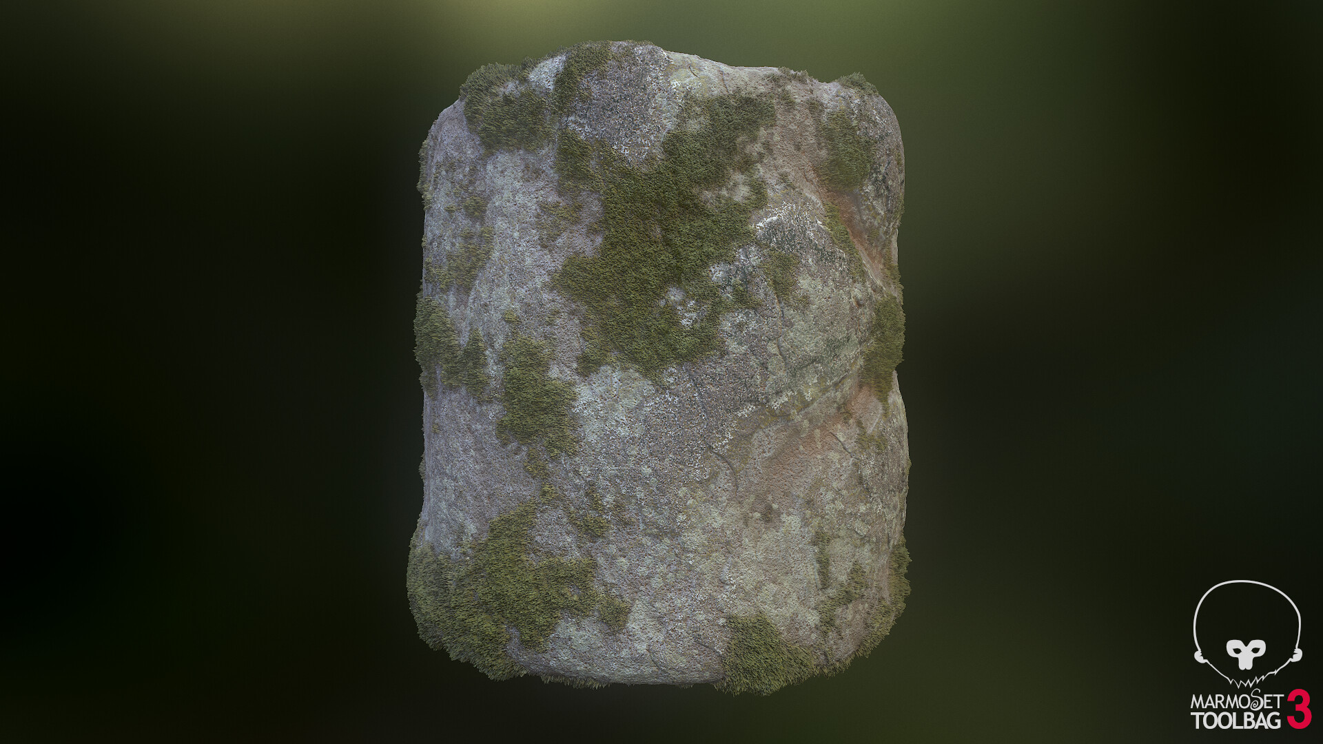 ArtStation - Mossy Rock Substance